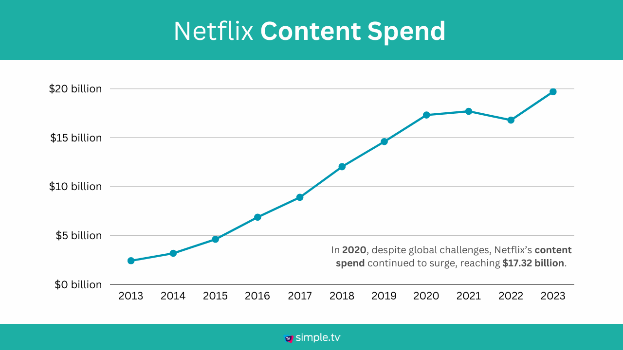Netflix Subscribers & Revenue Stats 2023 | Simple TV